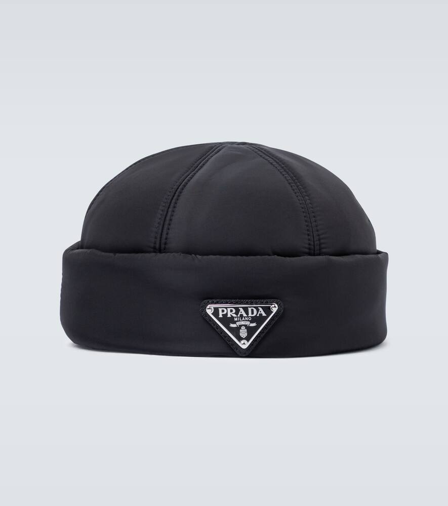 Prada Nylon Fitted Cap In Black | ModeSens