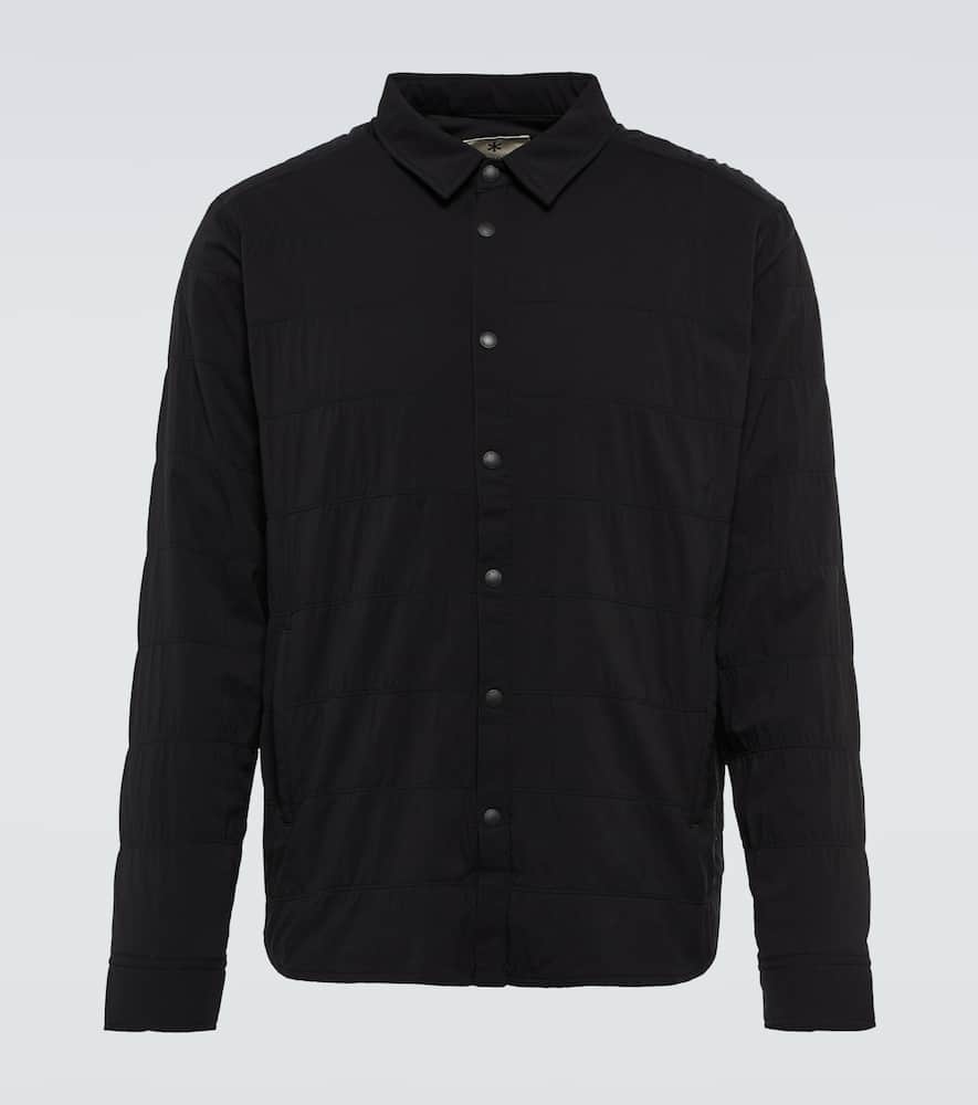 Snow Peak Flexible Insulated Nylon Overshirt In Black | ModeSens Snow Peak Flexible Insulated Nylon Overshirt In Black | ModeSens