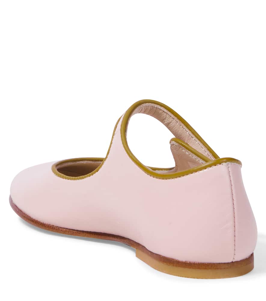 Bonpoint Kids' Ella Ballerina Shoes In Pink | ModeSens
