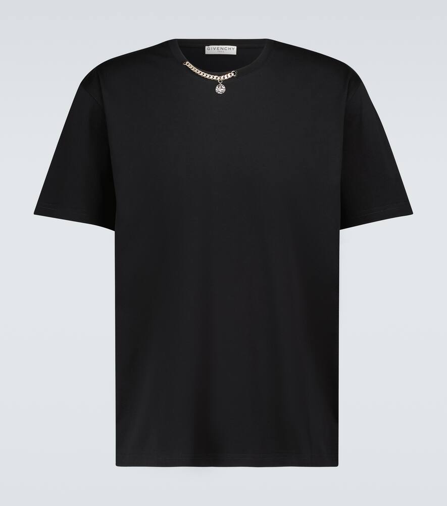 Neck chain T-shirt