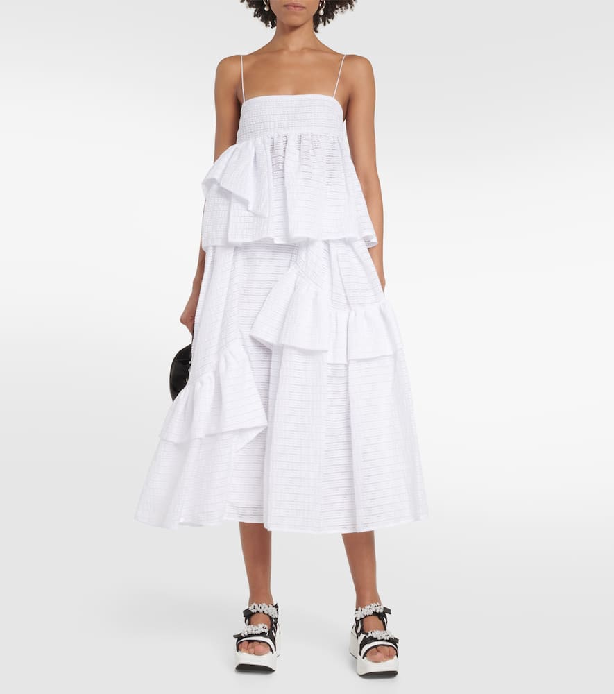 Cecilie Bahnsen White Deborah Camisole | ModeSens