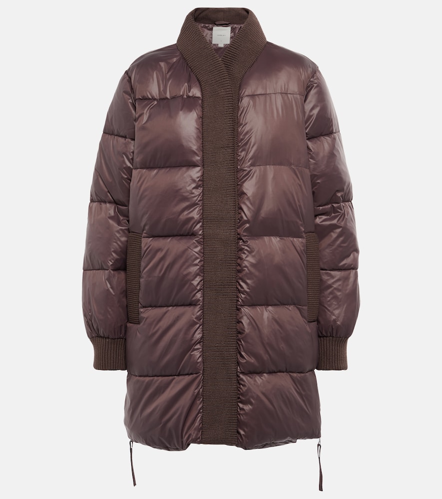 Varley Baldwin Puffer Coat In Brown | ModeSens