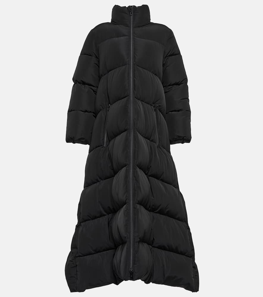 Balenciaga Maxi Bow Puffer Jacket In Black | ModeSens