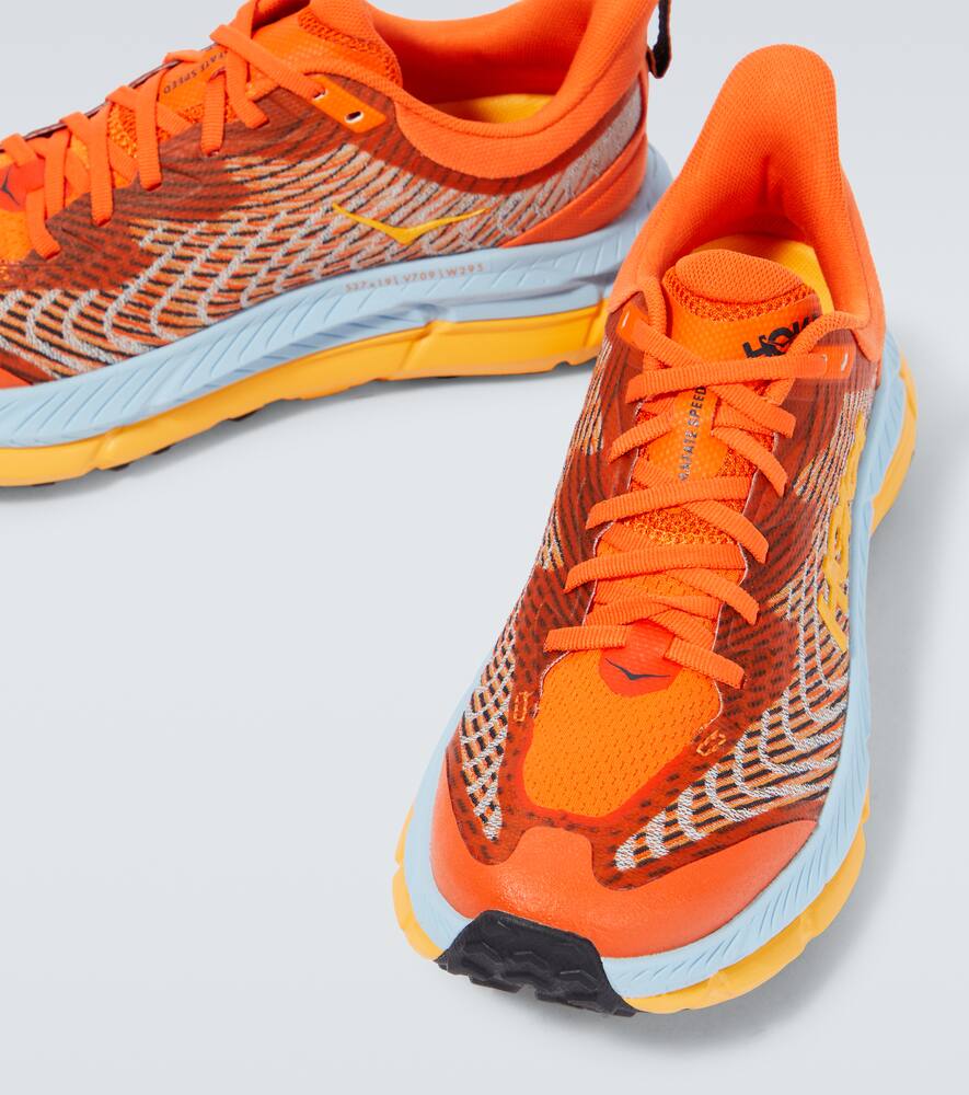 Hoka One One Mafate Speed 4 Trail Sneaker In Orange | ModeSens