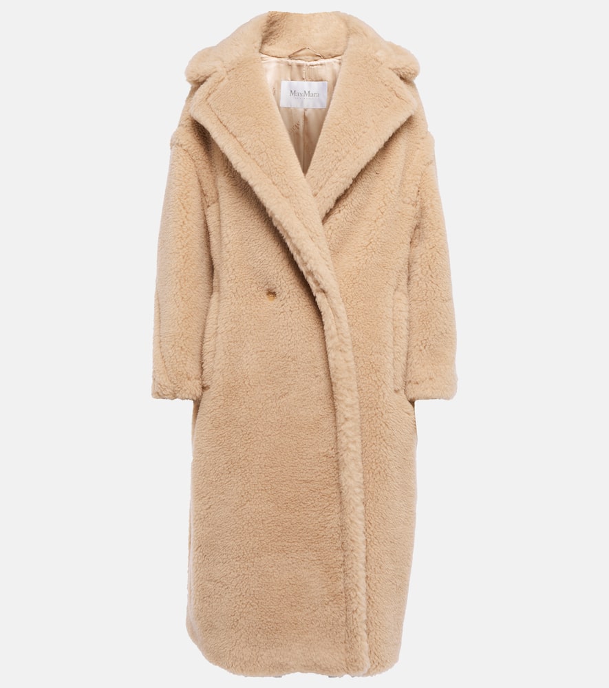 Max Mara Signature Teddy Coat In Albino | ModeSens