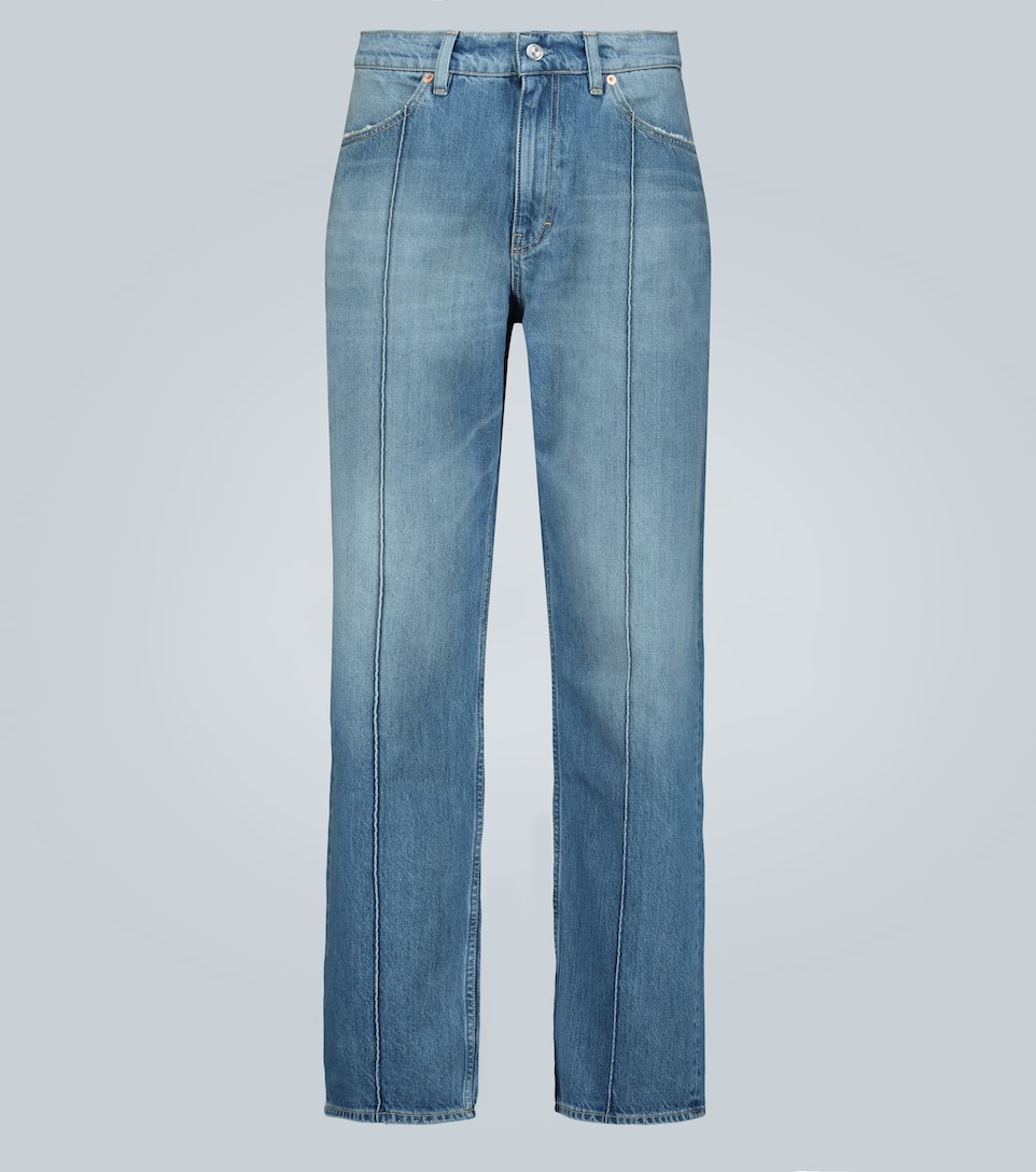 Our Legacy Formal Cut Crease Jeans In Blue | ModeSens