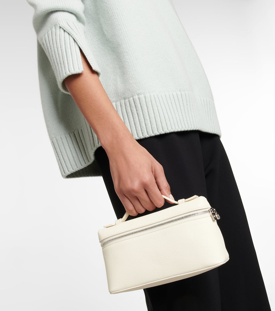 Loro Piana - Extra Pocket L19 leather crossbody bag | Mytheresa