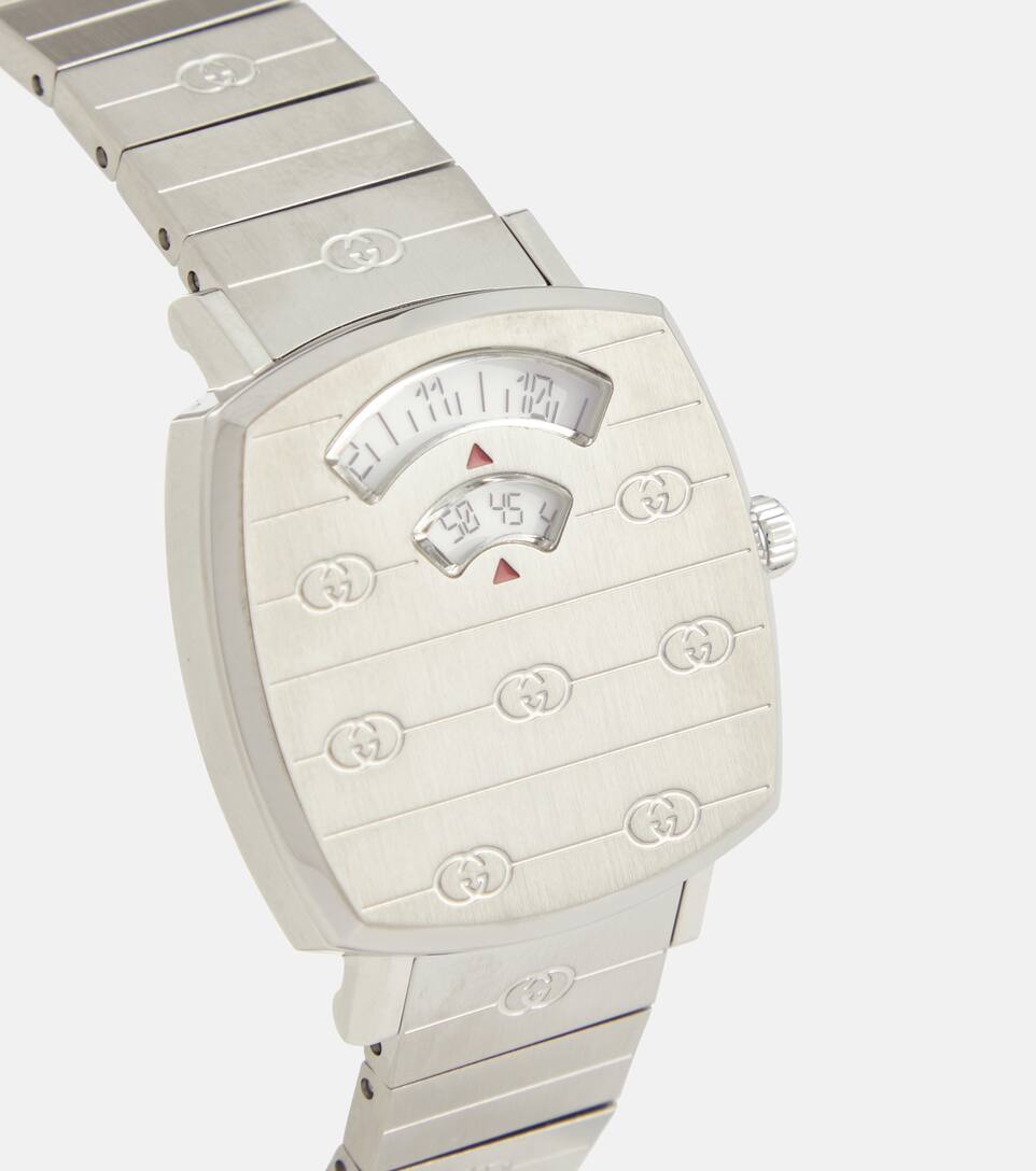 Gucci - Grip 27mm stainless steel watch | Mytheresa