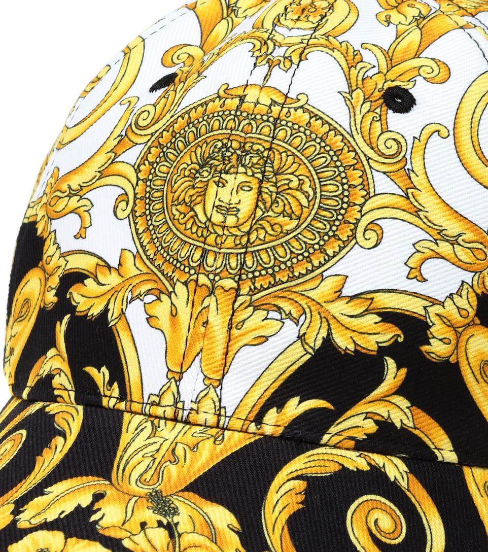 Printed Cotton Cap - Versace | mytheresa.com