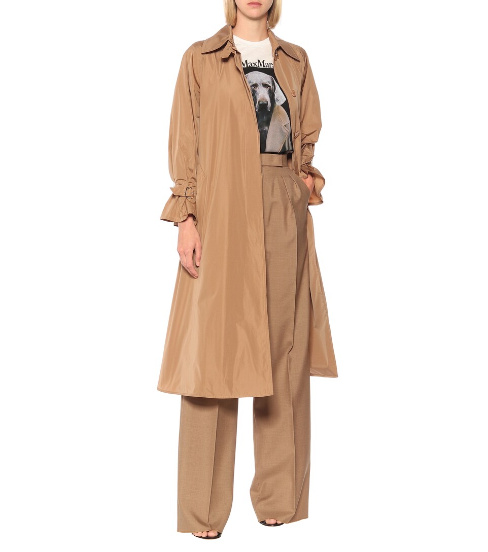Ella technical trench coat
