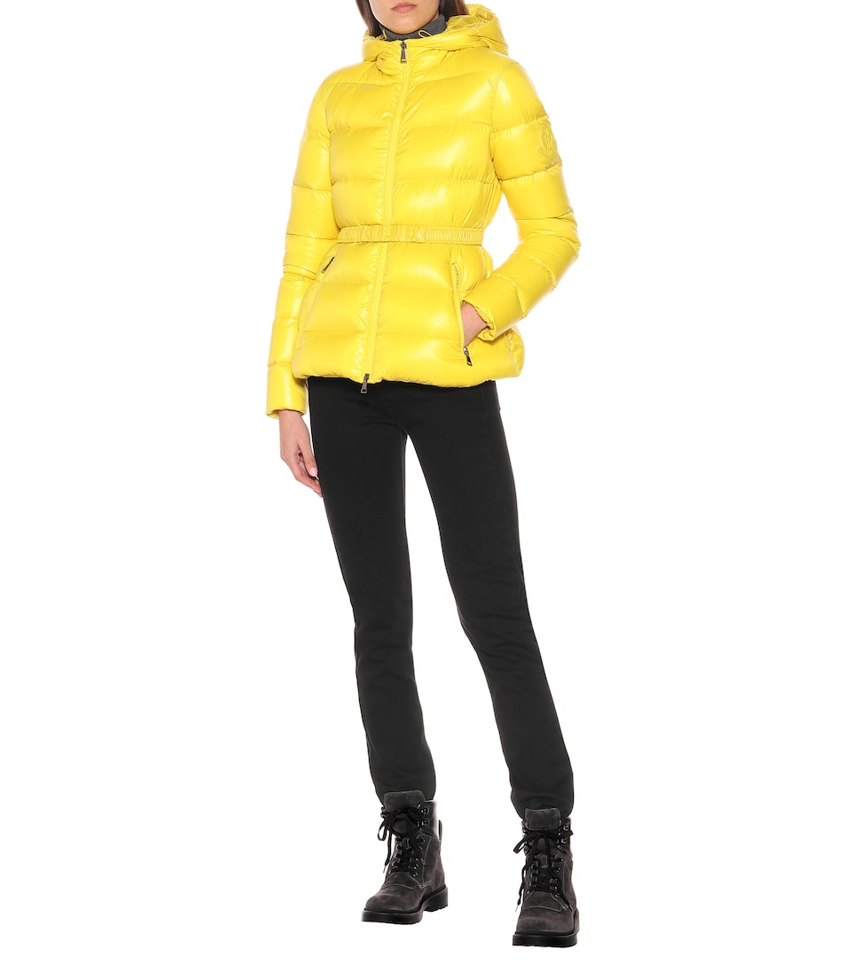 Rhin yellow down jacket