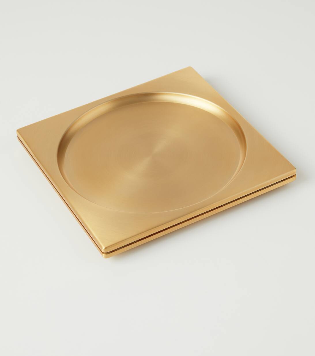 Divot Brass Tray In Gold Menu Mytheresa