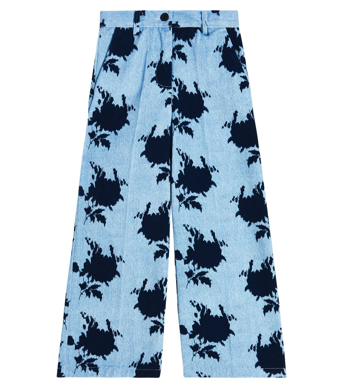 블루 Tatum Roses 플리츠 스트레이트 진 - Morley | Mytheresa