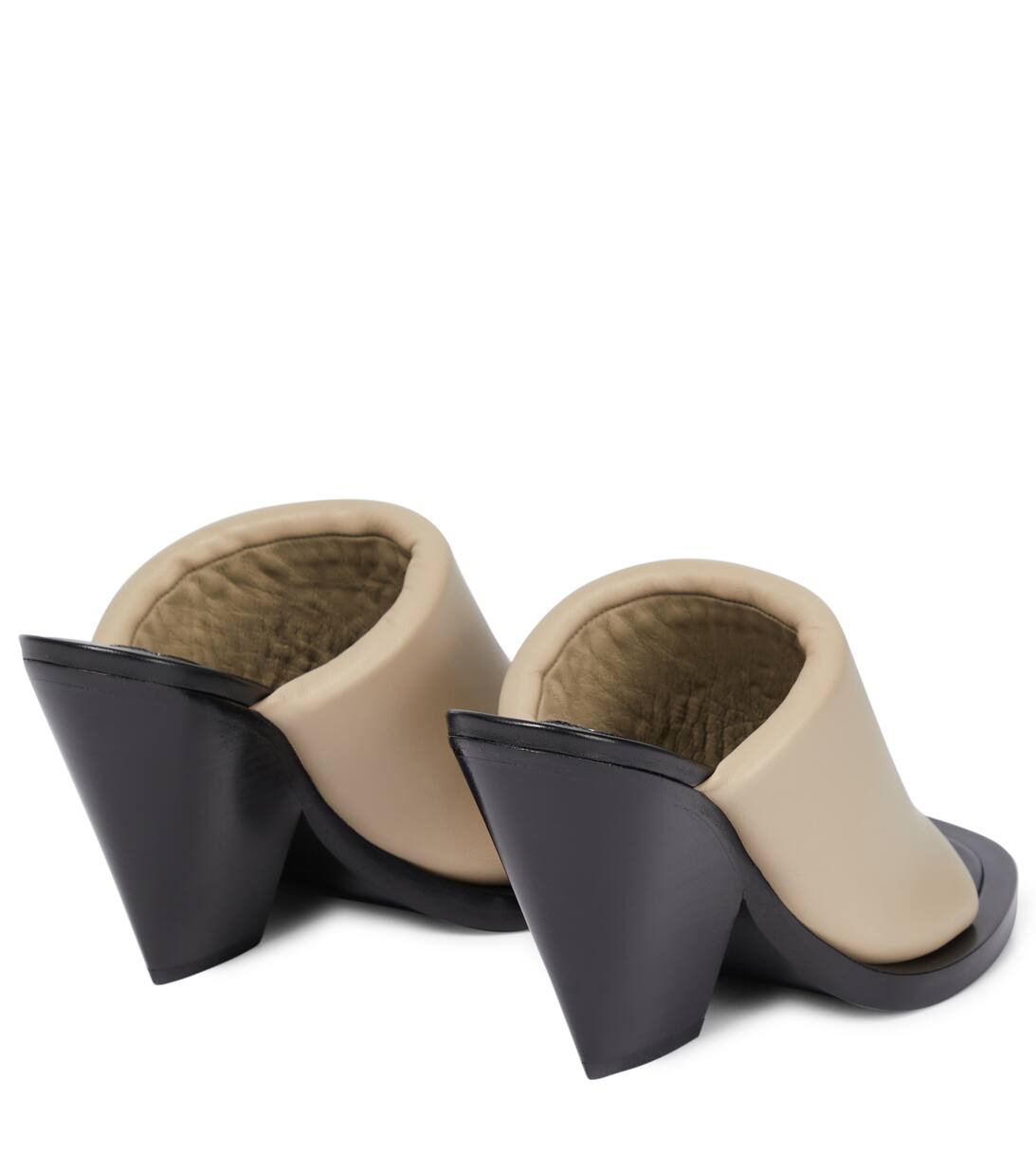Leather Sandals in Beige - Jil Sander | Mytheresa