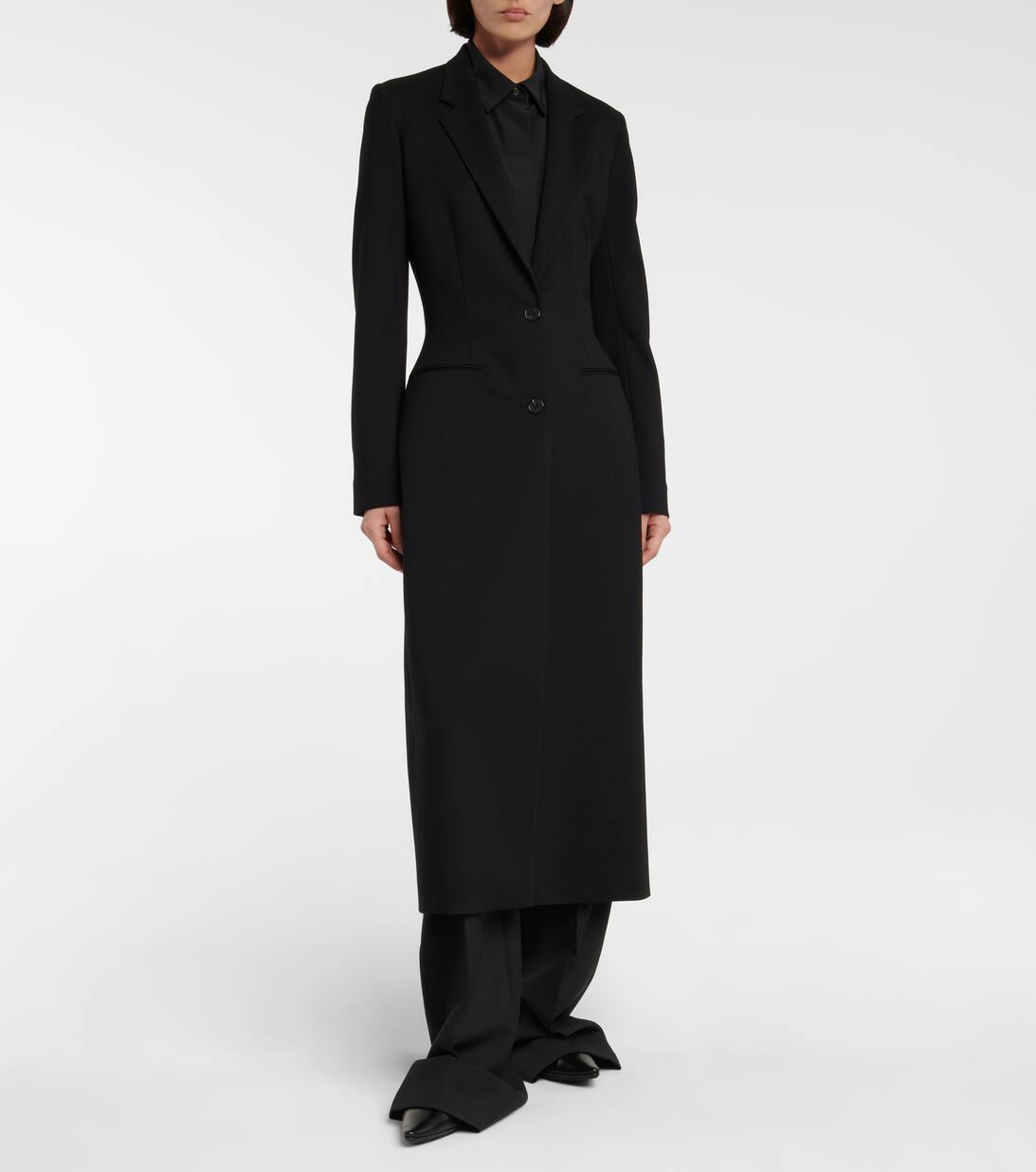 Kitan Scuba Coat in Black - The Row | Mytheresa