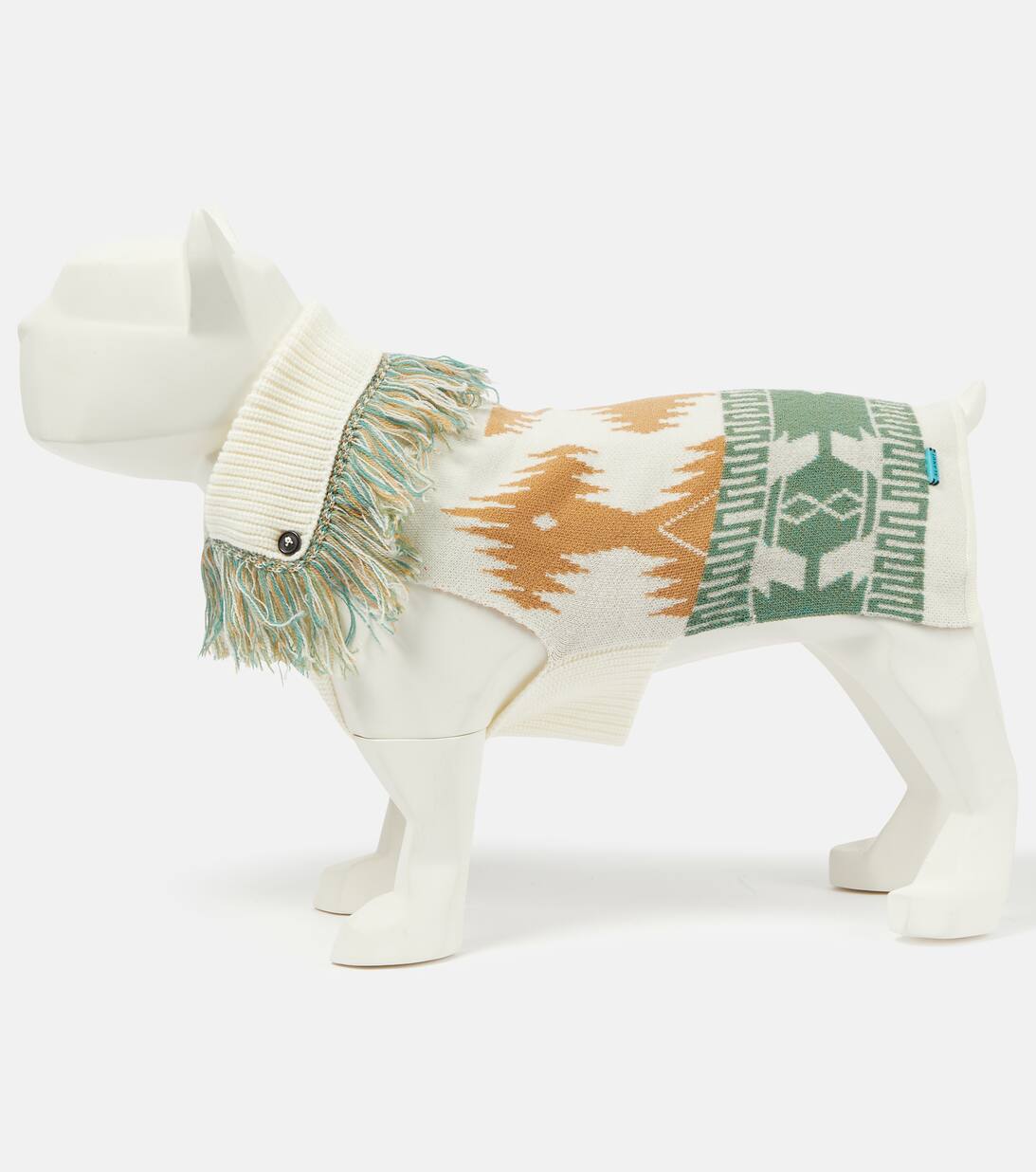 X Poldo Dog Couture Icon Dog Sweater in White - Alanui | Mytheresa