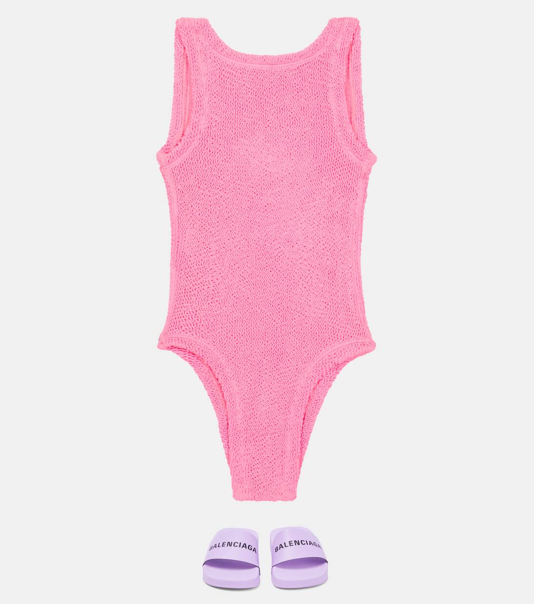 Classic Swimsuit in Pink - Hunza G Kids | Mytheresa