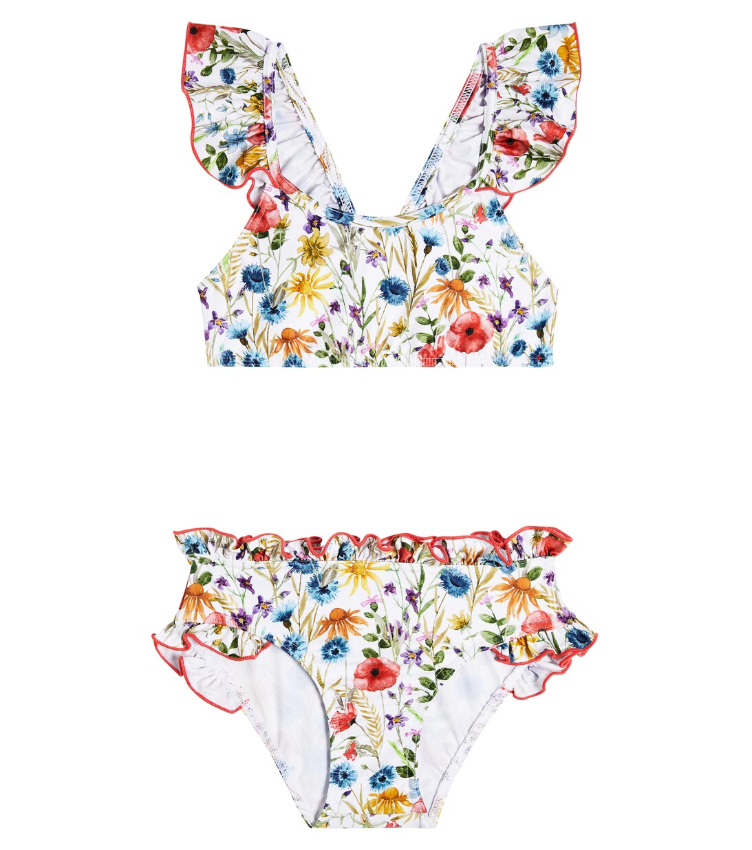 Macarelleta Floral Bikini in Multicoloured - Suncracy | Mytheresa