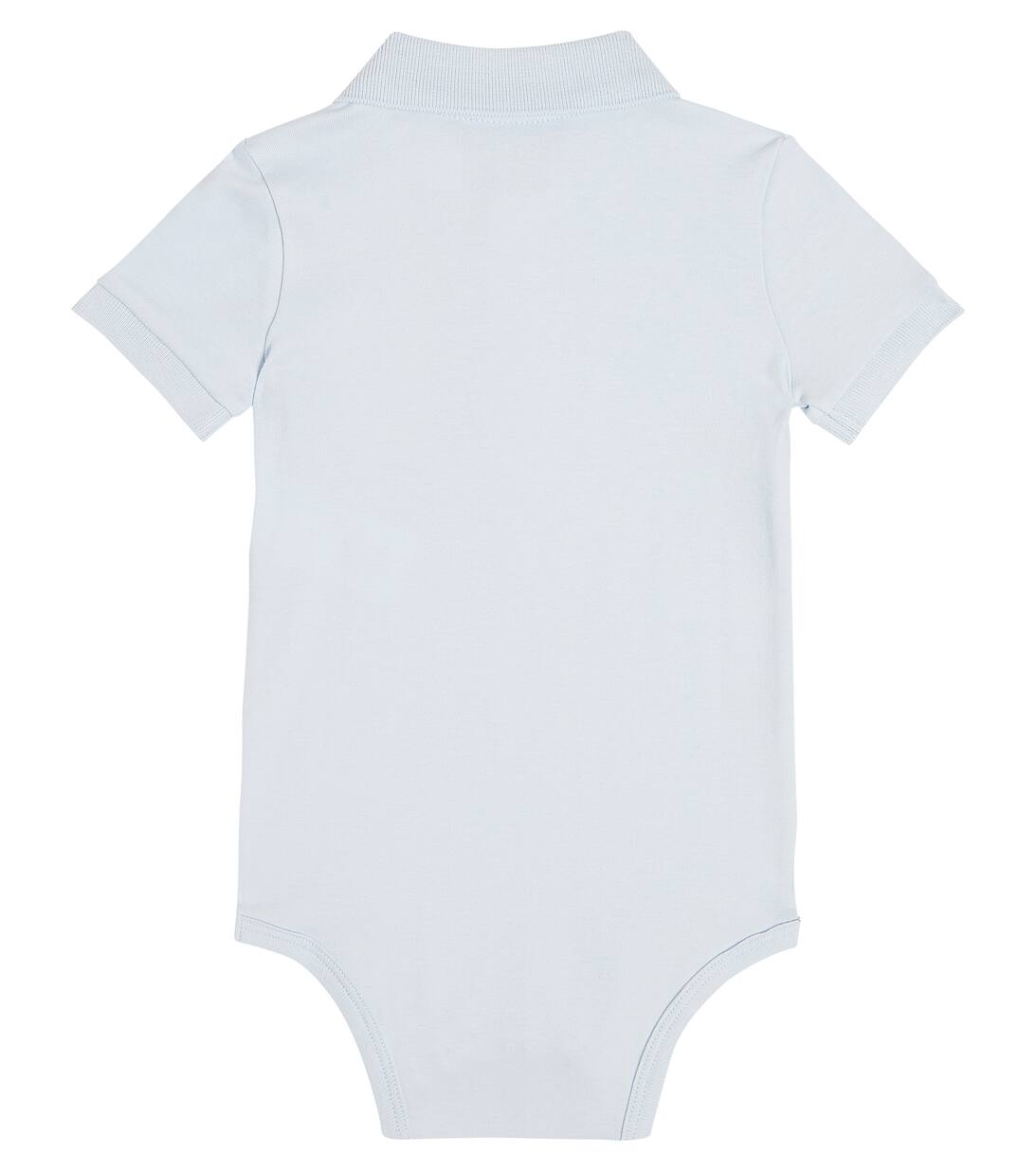 Baby Polo Playsuit in Blue - Polo Ralph Lauren Kids | Mytheresa