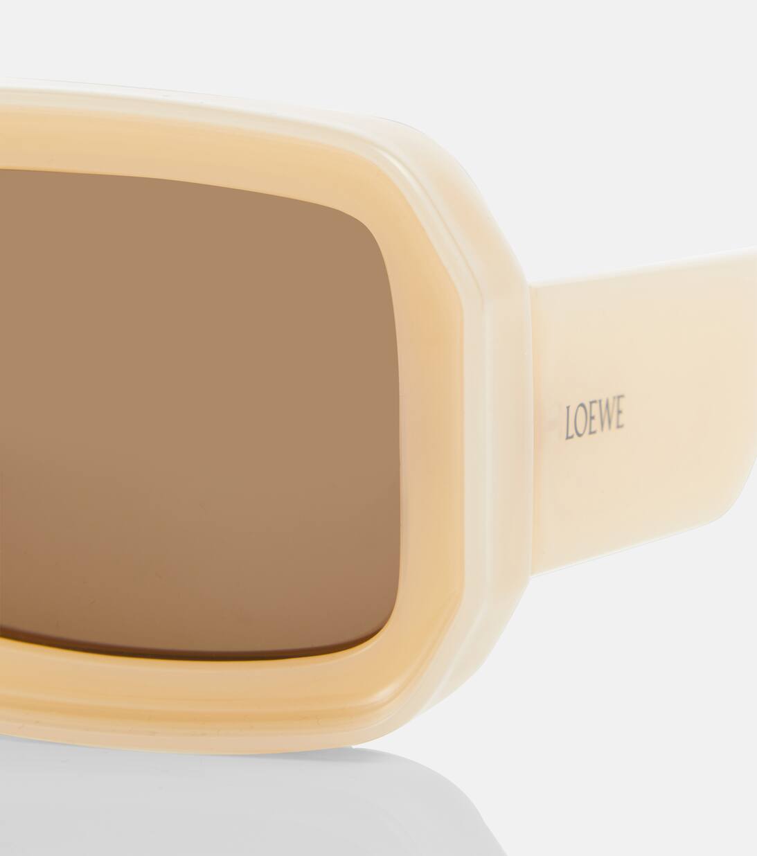 Paulas Ibiza Square Sunglasses In Brown Loewe Mytheresa