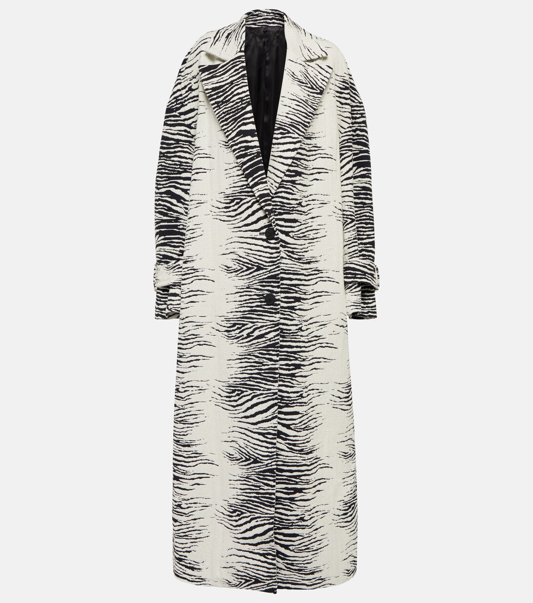 Oversized Cotton Blend Coat in Multicoloured - The Attico | Mytheresa
