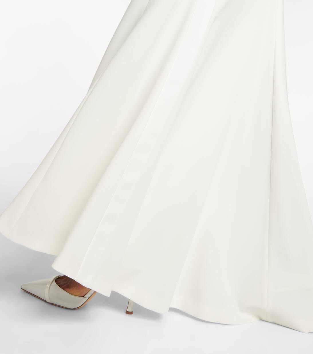Bridal Uranio Halterneck Gown in White - Max Mara | Mytheresa