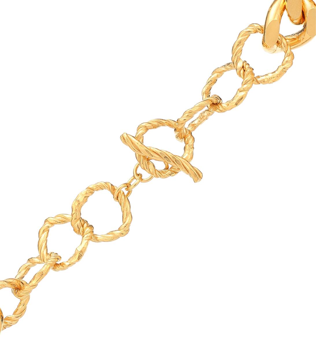 Charley 24 Kt Gold Plated Chain Necklace In Gold Elhanati Mytheresa