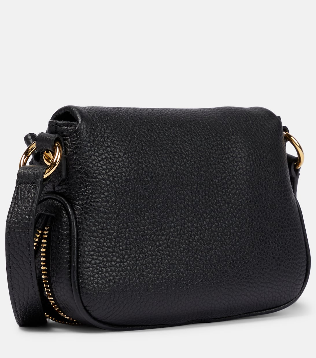 Jennifer Mini Leather Shoulder Bag in Black - Tom Ford | Mytheresa