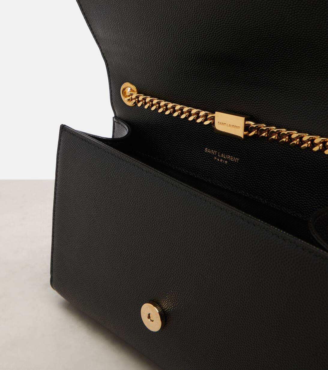 Kate Small Leather Shoulder Bag in Black - Saint Laurent | Mytheresa