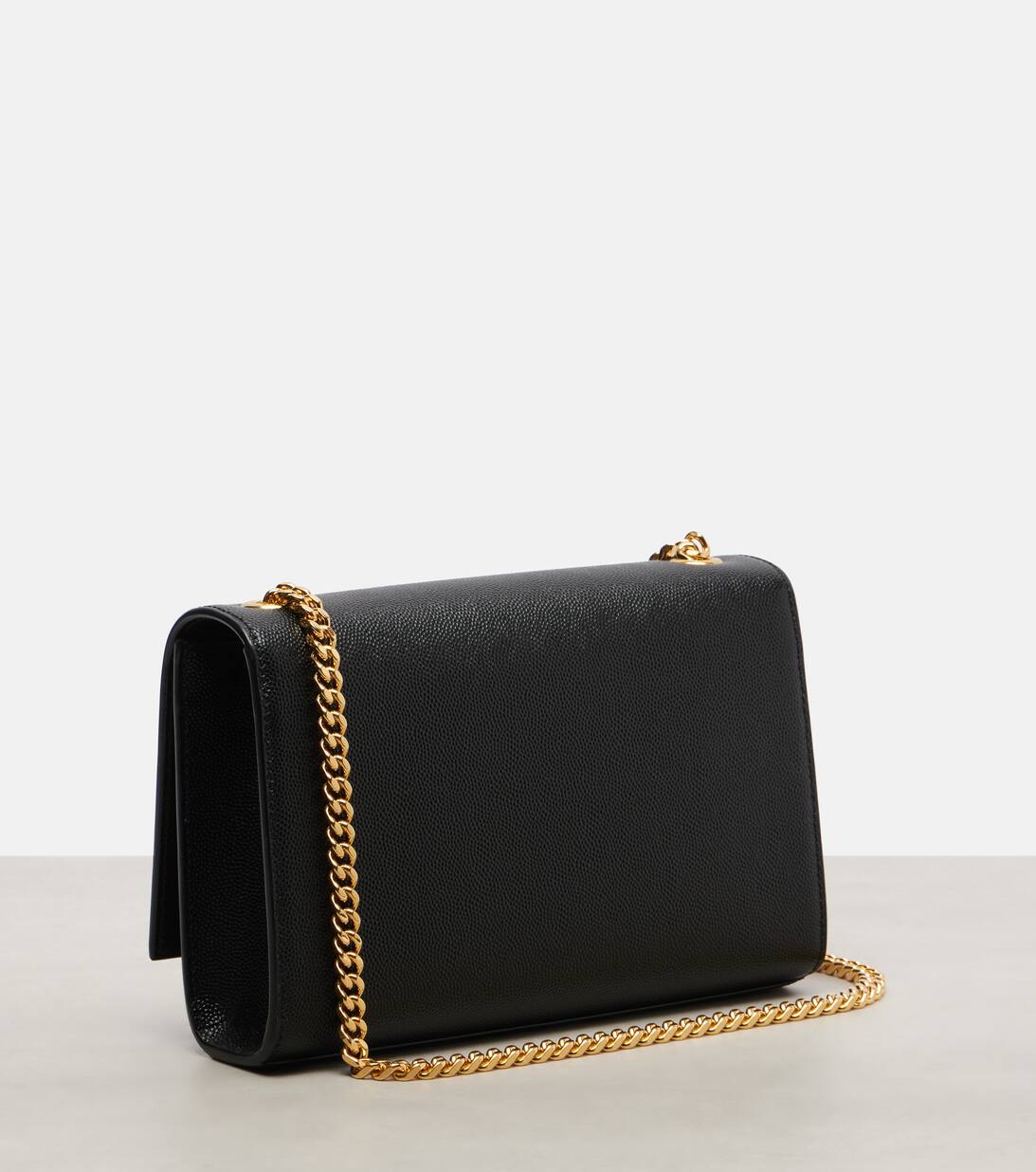 Kate Small Leather Shoulder Bag in Black - Saint Laurent | Mytheresa