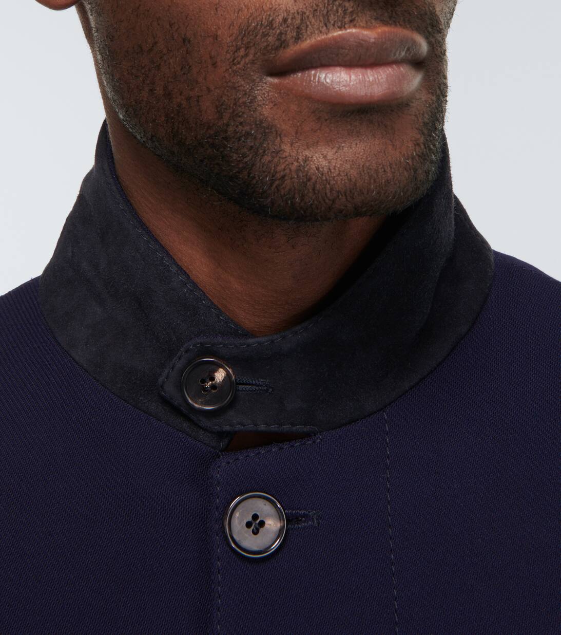 Chaqueta Roadster De Lana en Azul - Loro Piana | Mytheresa