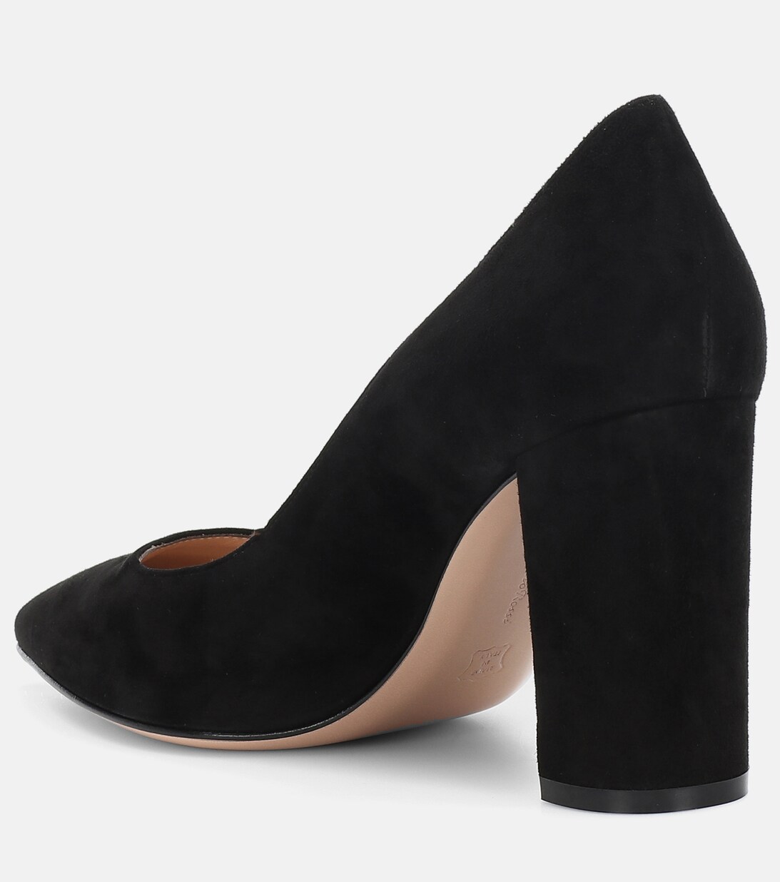 Piper 85 Suede Pumps in Black - Gianvito Rossi | Mytheresa