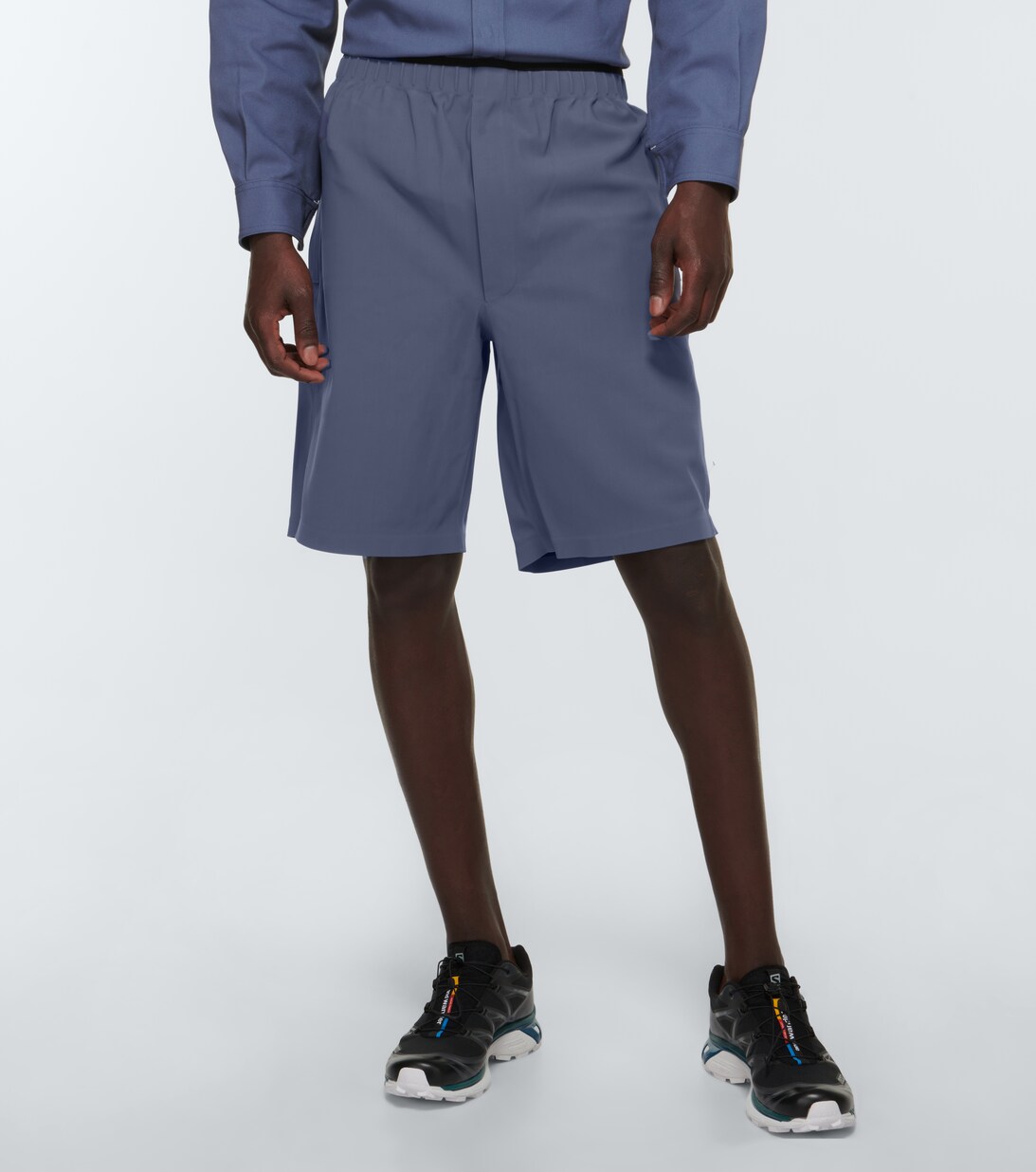 Bonded Technical Shorts in Blue - GR 10 K | Mytheresa