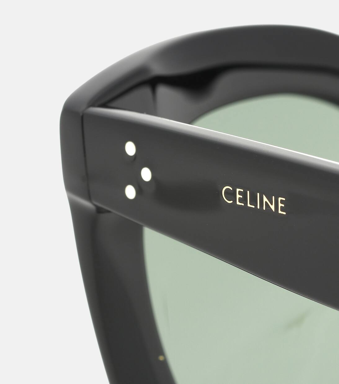 블랙 라운드 선글라스 Celine Eyewear Mytheresa