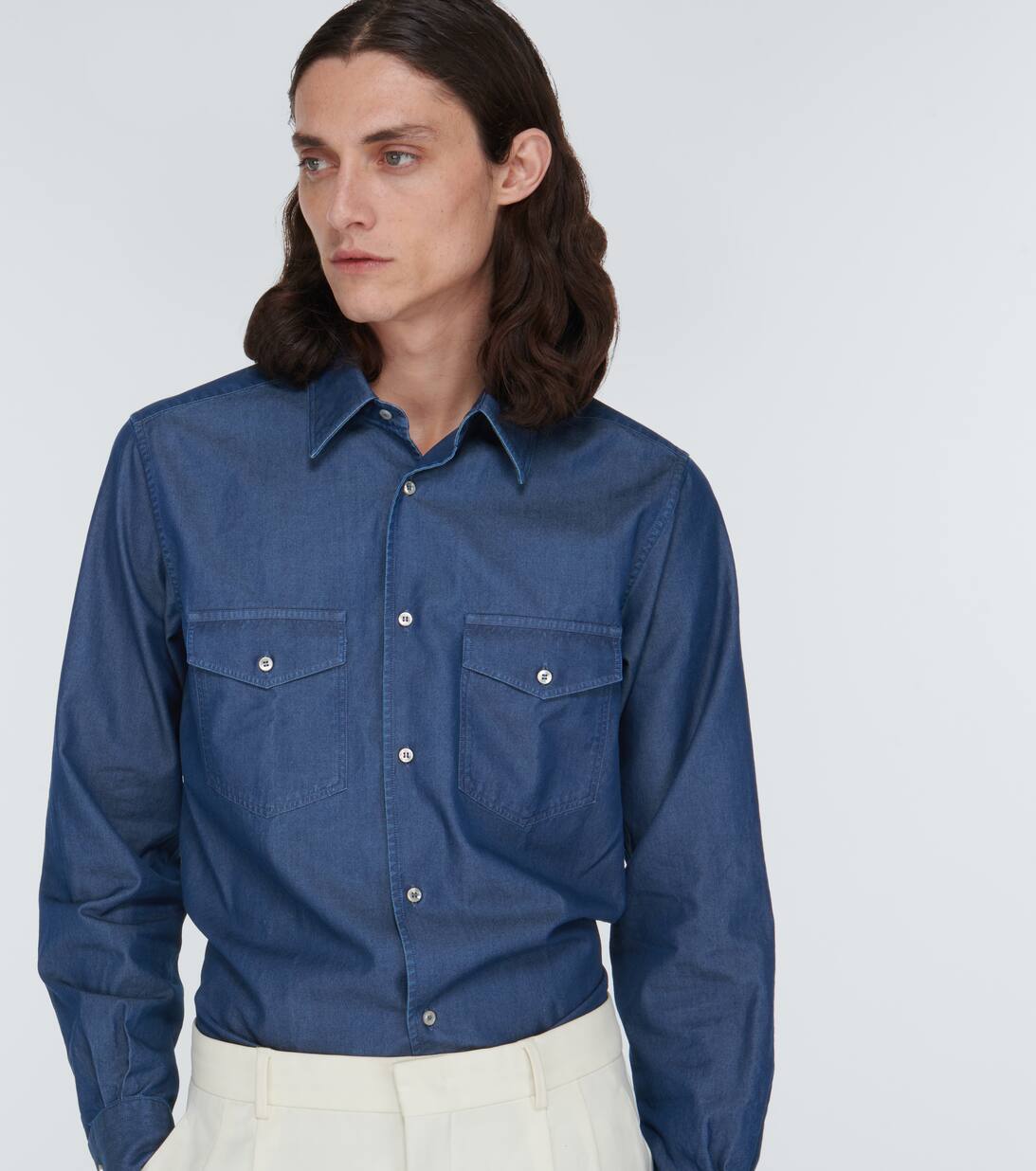 Thomas Jacket in Blue - Loro Piana | Mytheresa