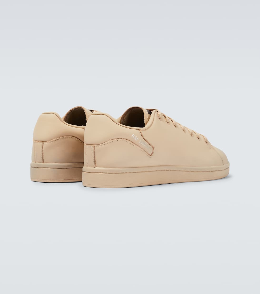 Orion Leather Sneakers in Pink - Raf Simons | Mytheresa
