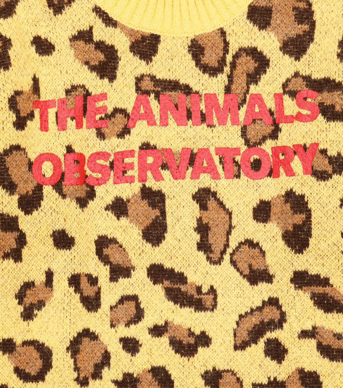 Arty Bull Intarsia Sweater in Neutrals - The Animals Observatory ...