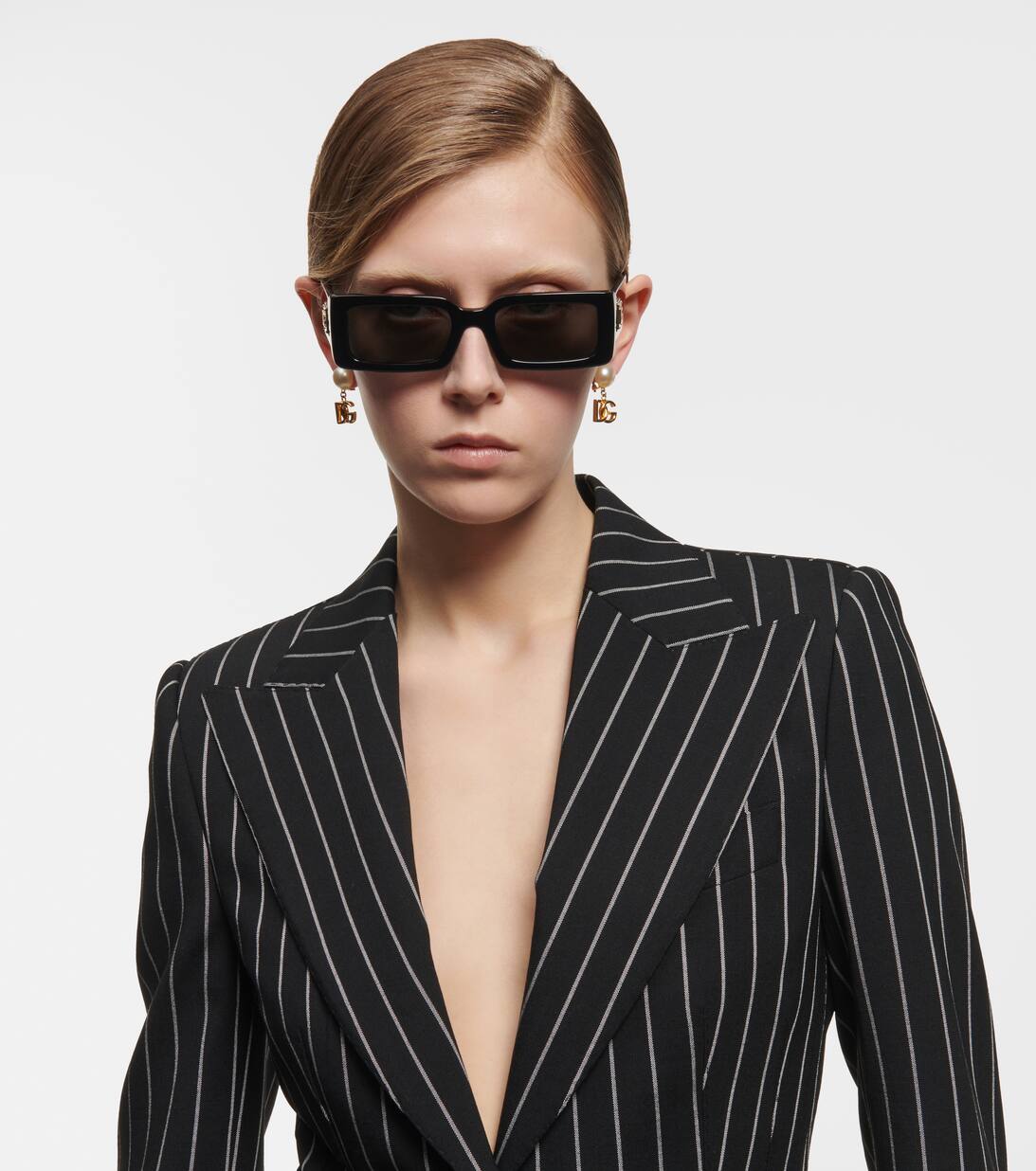 DG Square Sunglasses in Black - Dolce Gabbana | Mytheresa