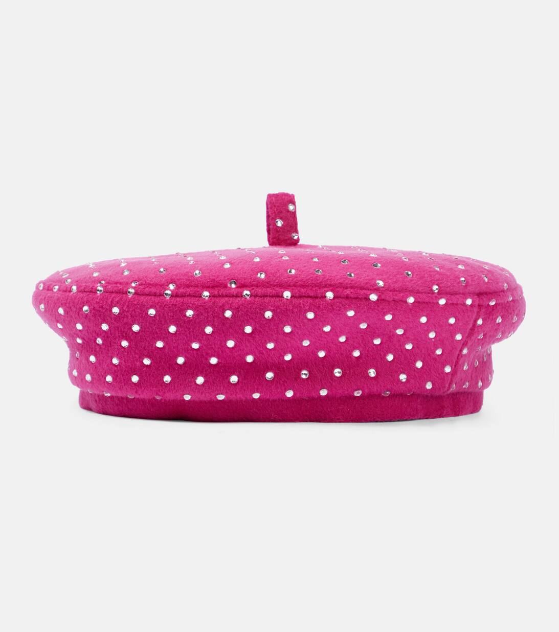 Embellished Wool Blend Beret in Pink - Ruslan Baginskiy | Mytheresa