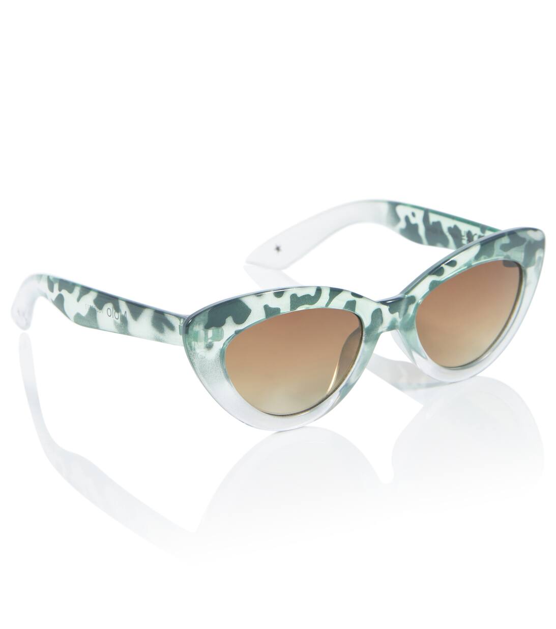 Leopard Print Cat Eye Sunglasses in Multicoloured - Molo | Mytheresa