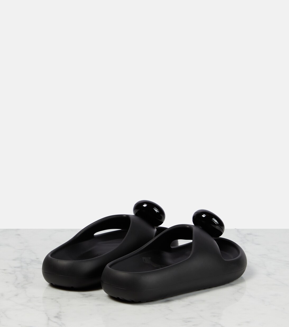 Bubble Slides in Black - Loewe | Mytheresa