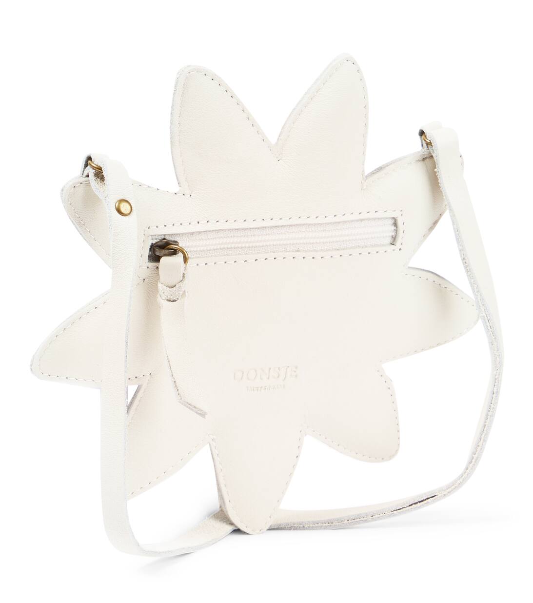 Toto Leather Shoulder Bag in White - Donsje | Mytheresa