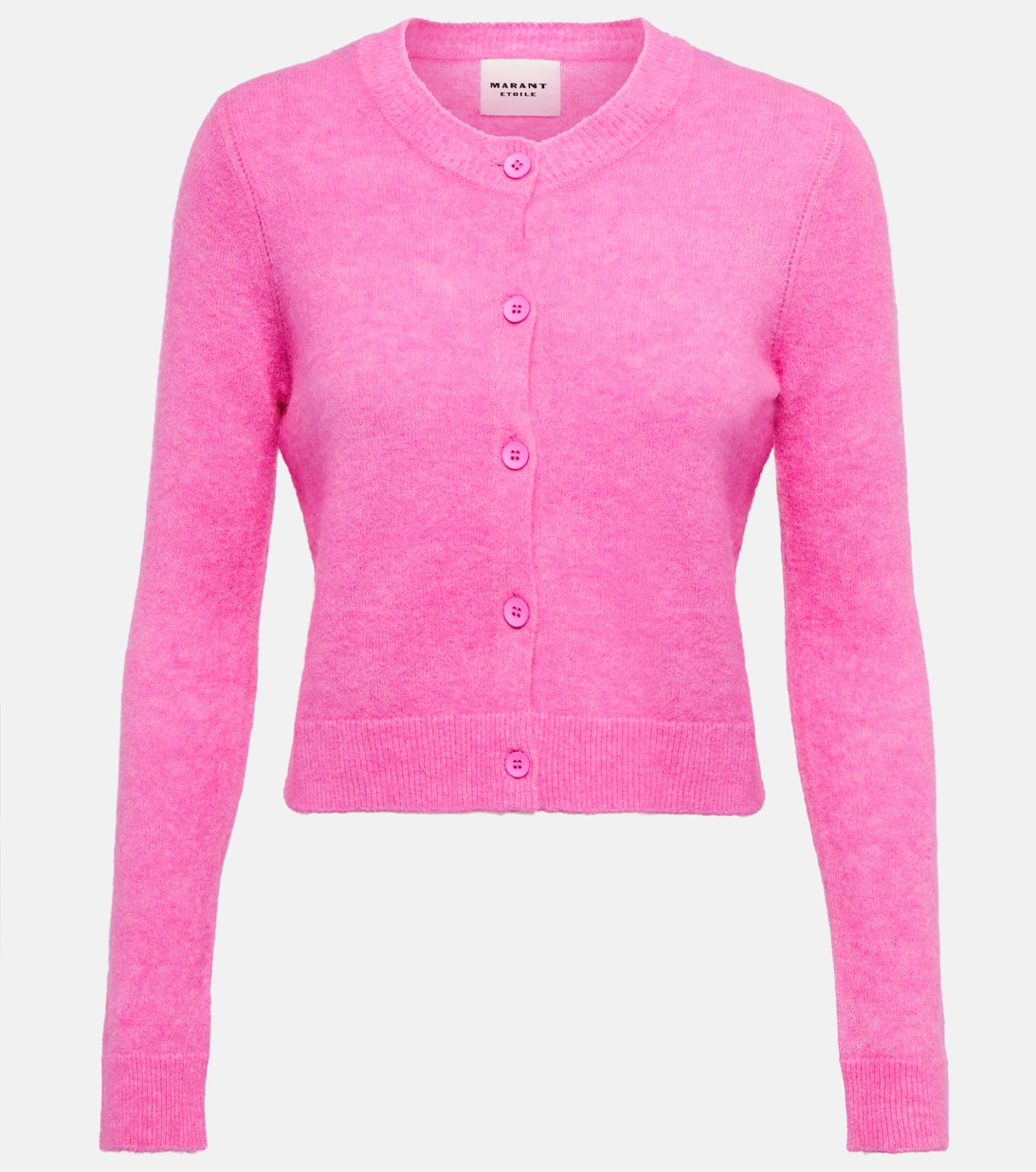 Nita Alpaca Blend Cardigan in Pink - Marant Etoile | Mytheresa