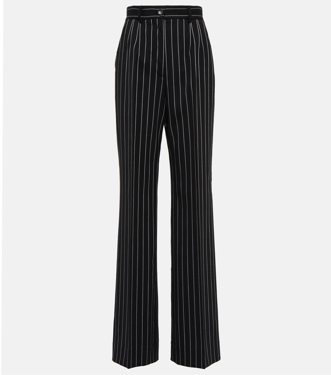 Pantalone High Rise Pants in Black - Dolce Gabbana | Mytheresa