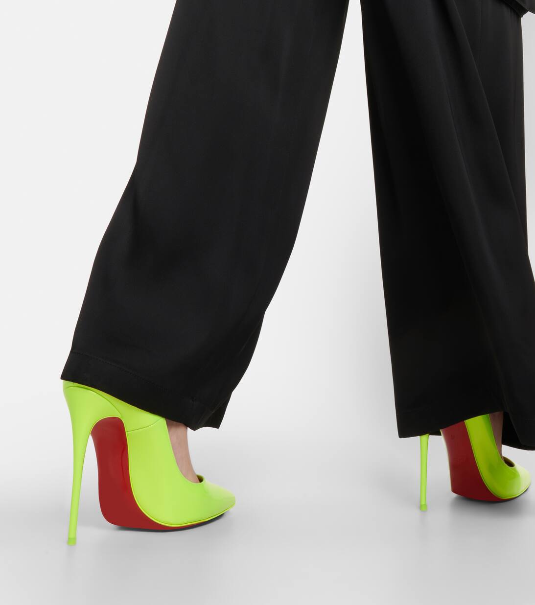 So Kate 120 Leather Pumps in Yellow - Christian Louboutin | Mytheresa