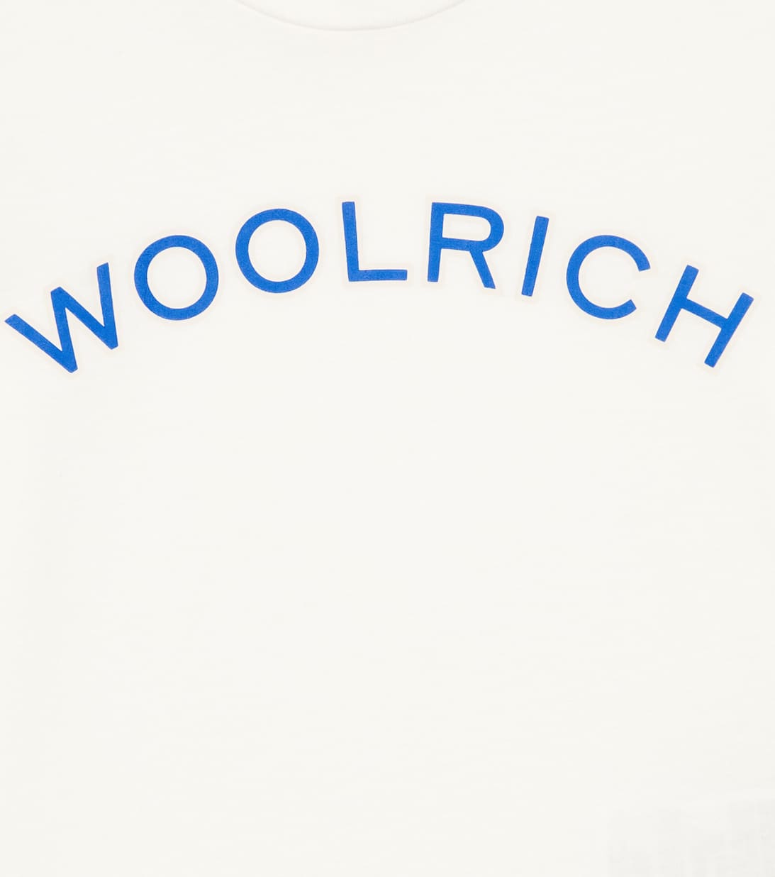 화이트 로고 코튼 티셔츠 - Woolrich Kids | Mytheresa