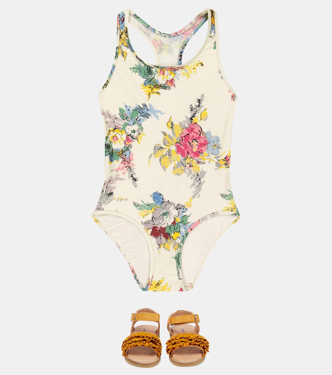 Floral Swimsuit in Multicoloured - Zimmermann Kids | Mytheresa