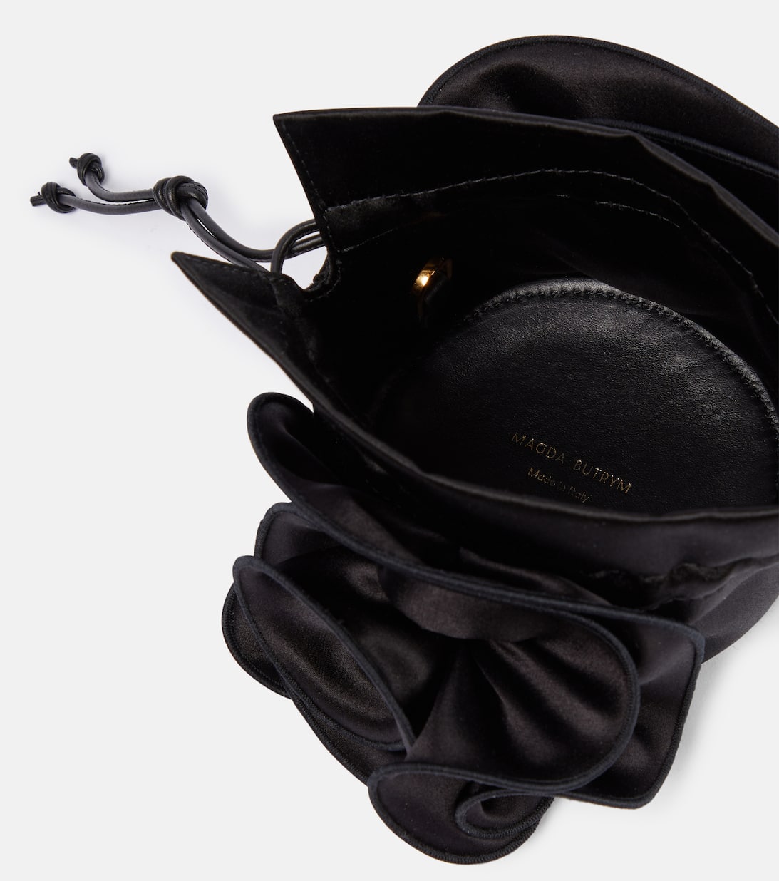 黑色的Magda S号缎布托特包 - Magda Butrym | Mytheresa