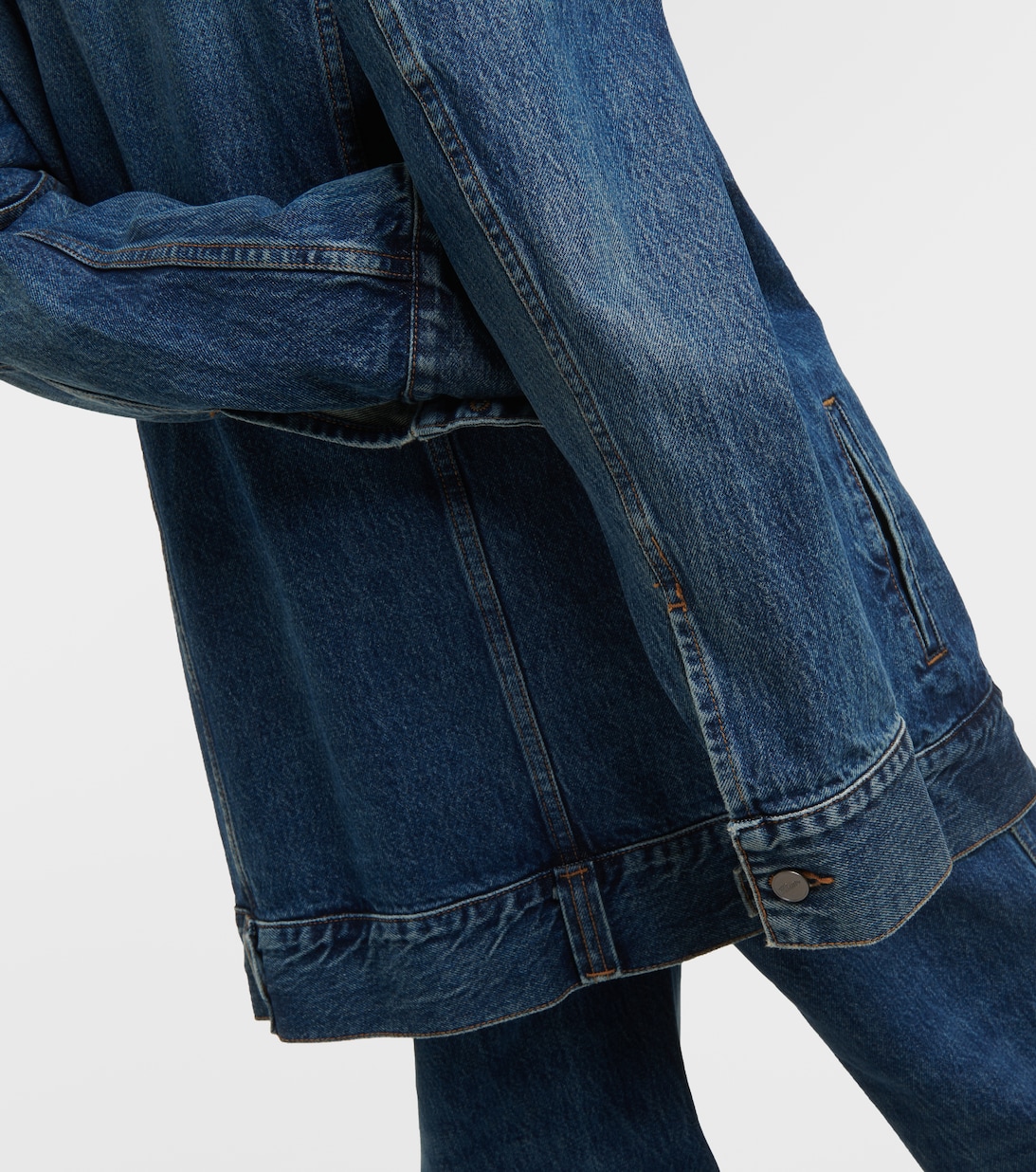 Ross Denim Jacket in Blue - Khaite | Mytheresa