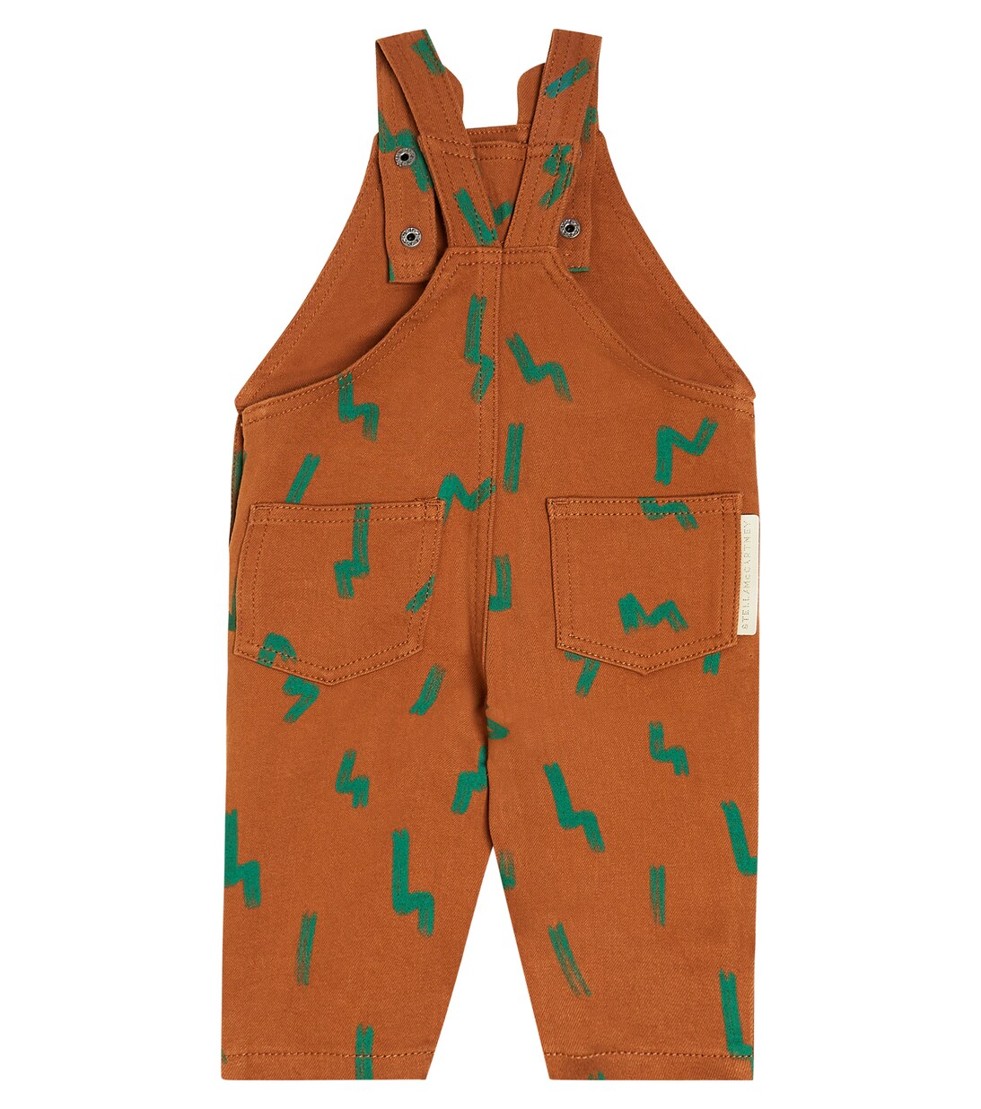 Bebe Salopette Imprimee En Coton en Marron – Stella Mc Cartney Kids ...